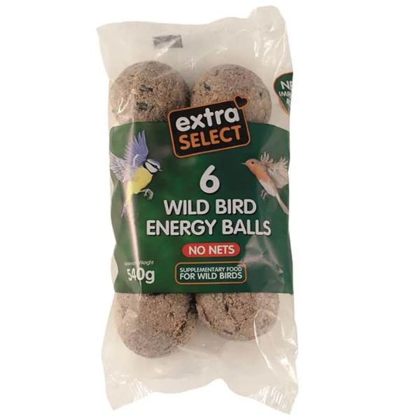 Extra Select Wild Bird Energy Balls (6 Pack) - Sash & Pepps