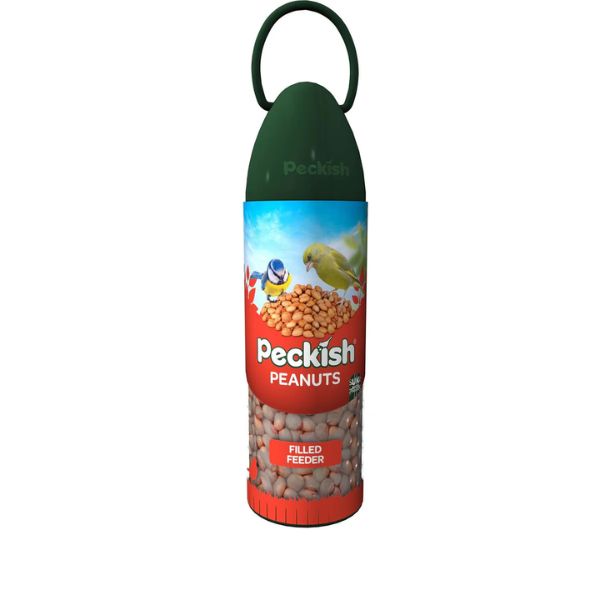Peckish Peanuts Filled Feeder - Sash & Pepps