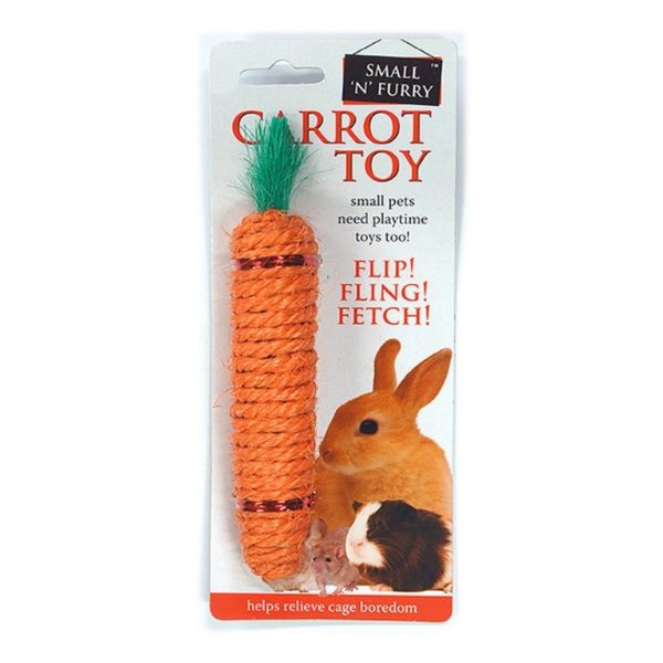 Sharples Sisal Carrot Toy - Sash & Pepps