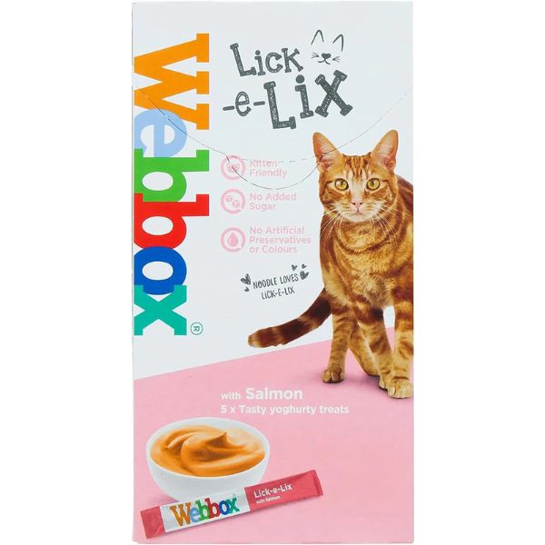 Webbox Lick-E-Lix Salmon - Sash & Pepps
